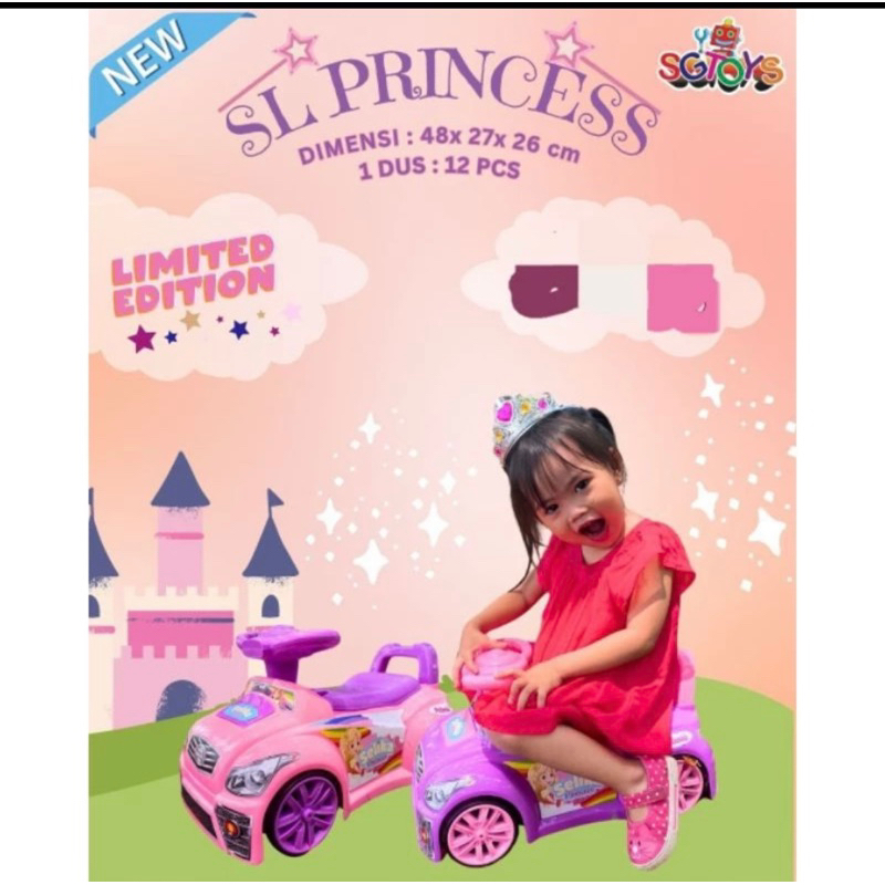 Jual shp bj 597 selika SL200 Mobil dorong jeep barbie - mobil duduk ...