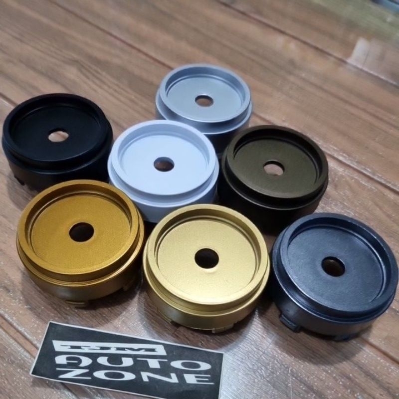 Jual dop velg dop roda racing variasi 6.5cm silinder polos harga satuan ...