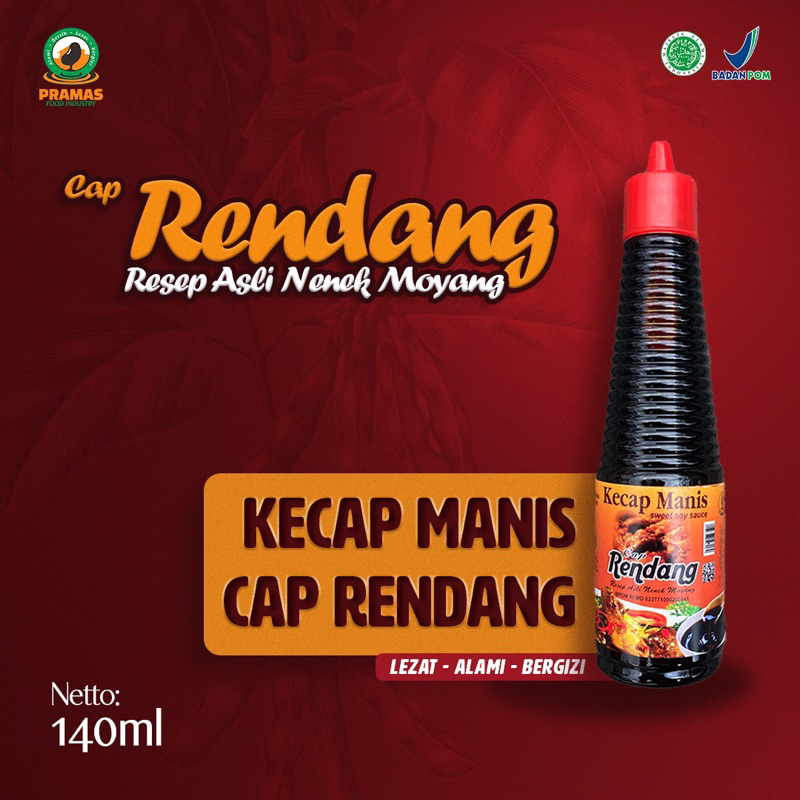Jual Kecap Manis Cap Rendang - 140ml | Shopee Indonesia