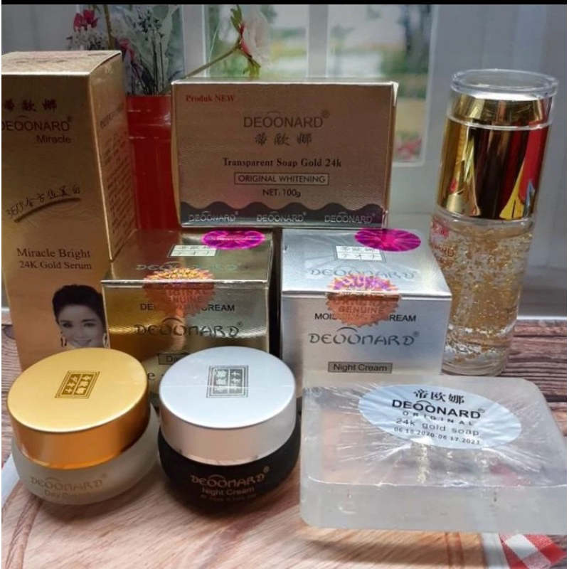 Jual PAKET DEONARD GOLD 4in1 SERUM MIRACLE | Shopee Indonesia