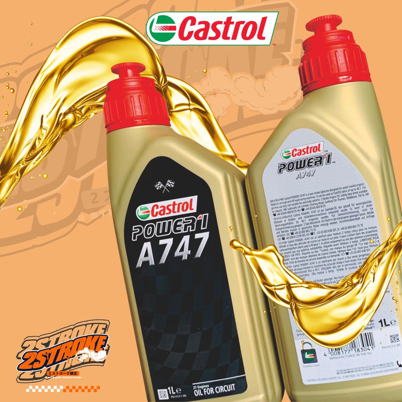 Jual Oli Castrol A747 Oli Samping Castrol 747 Original 100% Oli 2 Tak ...