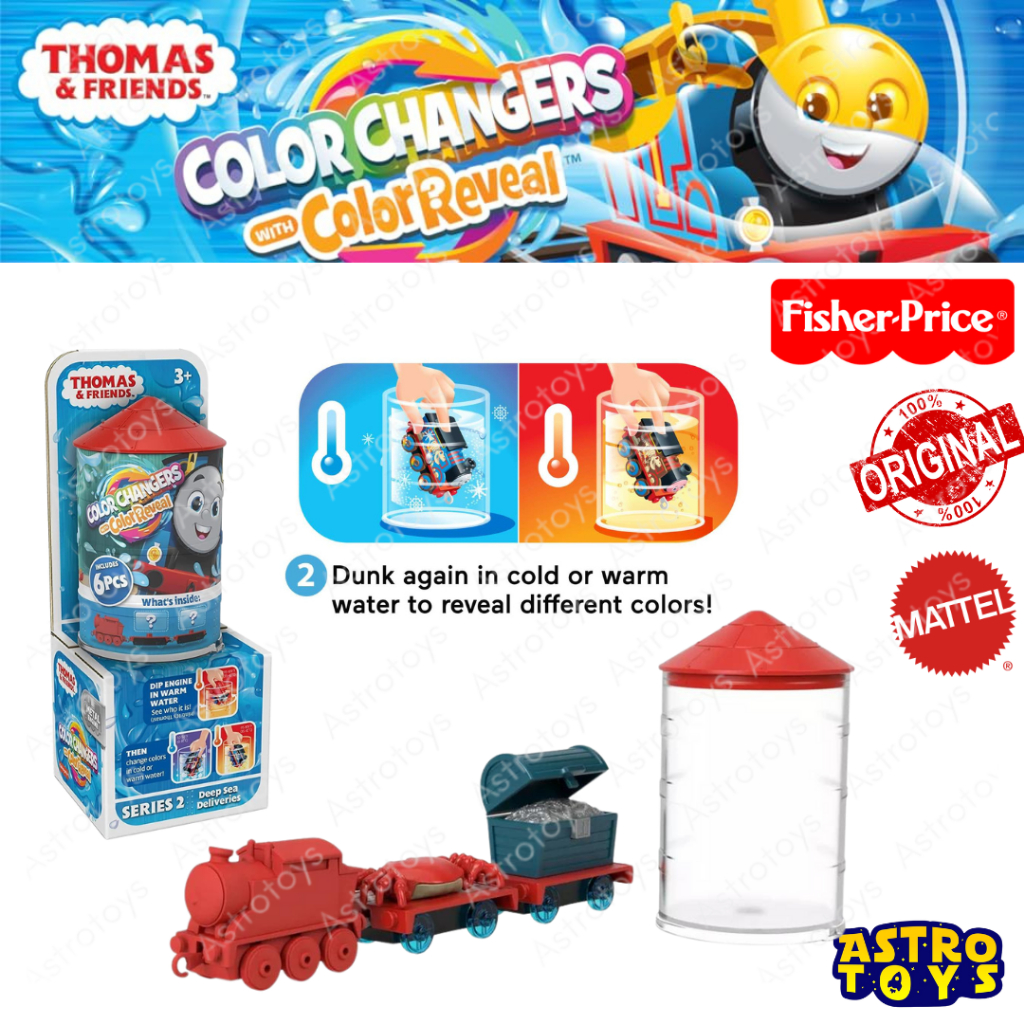 Jual Fisher Price Thomas and Friends Deap Sea Thomas Color Changers ...