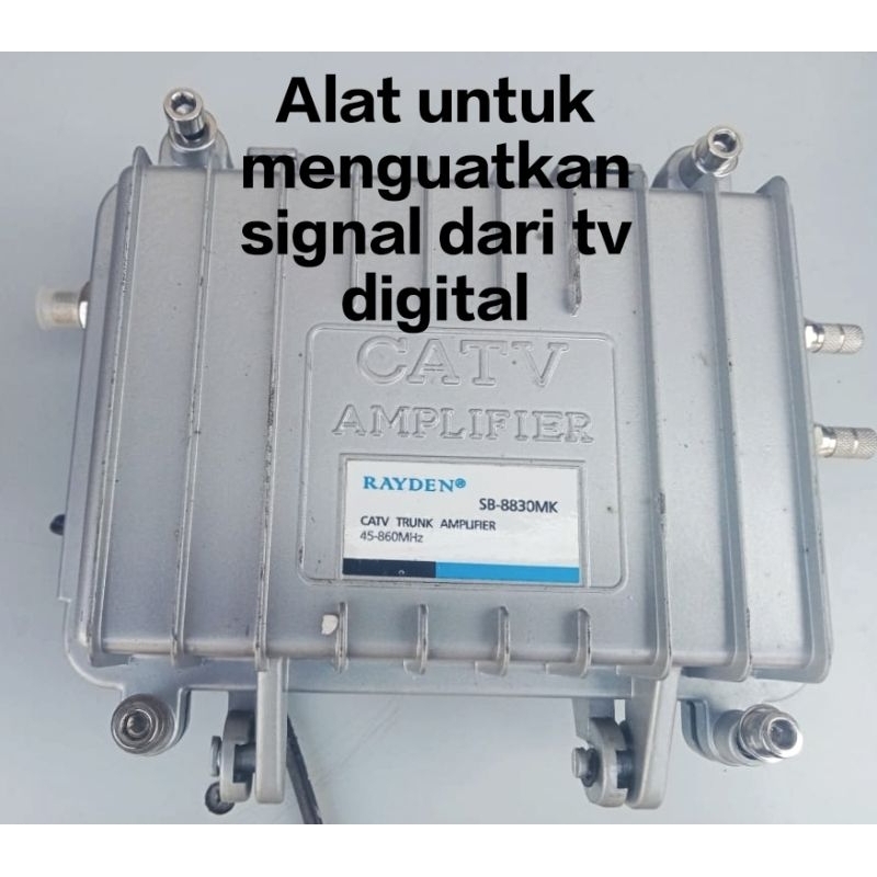 Jual Alat ini untuk menguatkan signal dari perangkat tv digital ...
