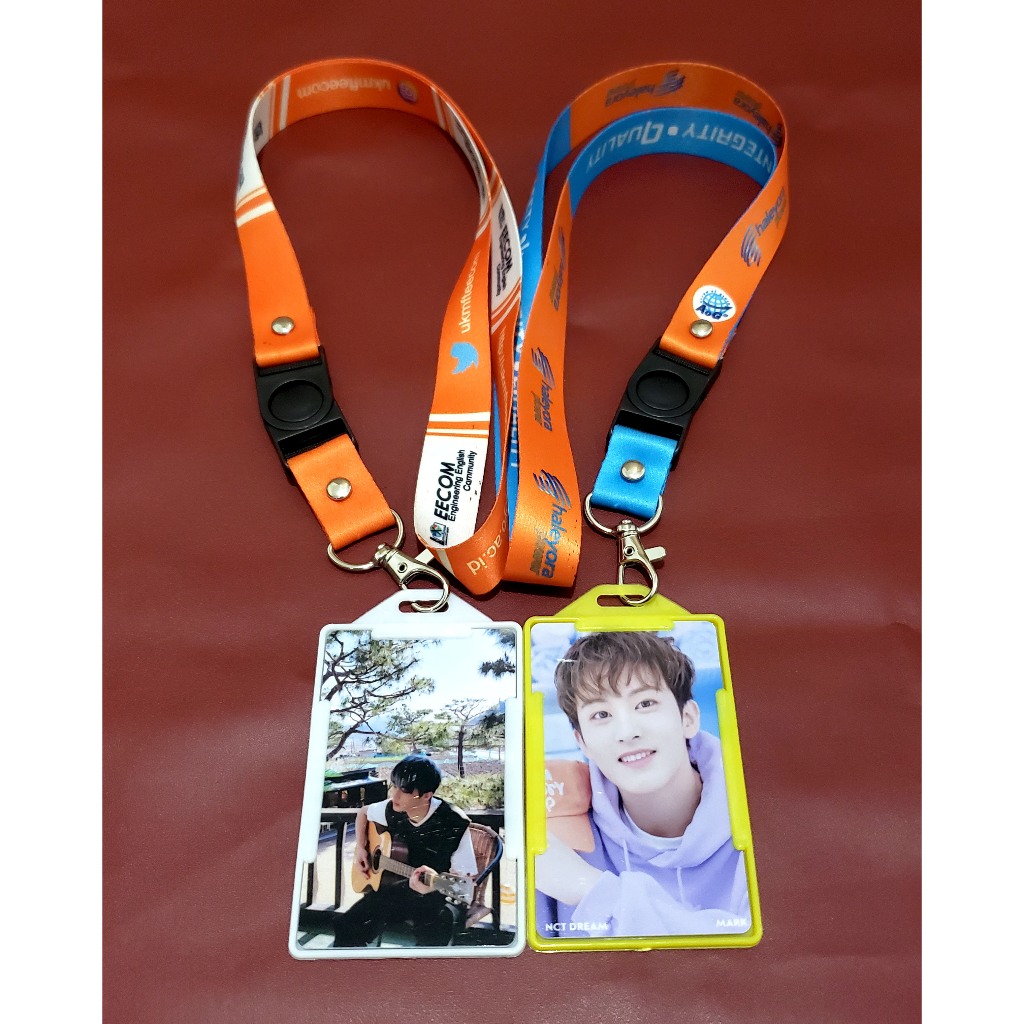 Jual SATU SET PAKET NAME TAG CETAK TALI LANYARD PRINT SUBLIM PREMIUM ...