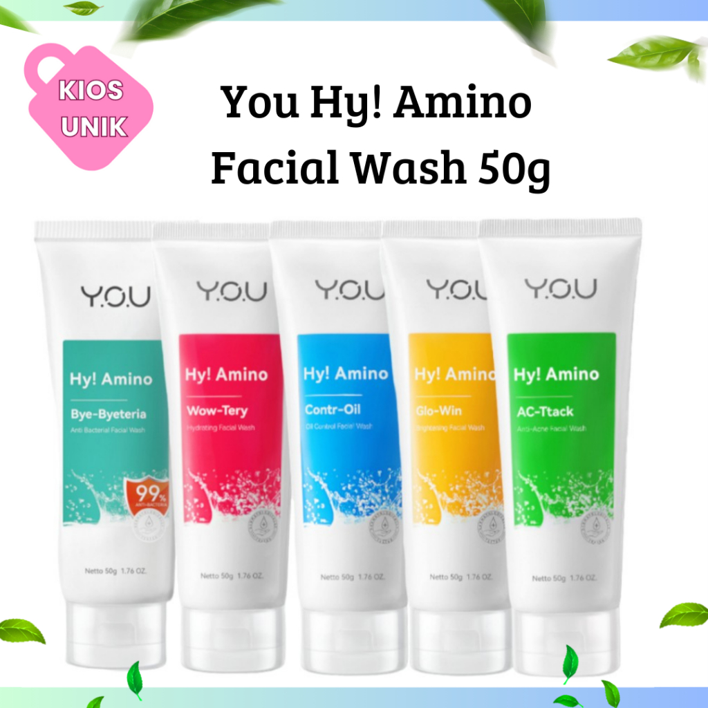Jual You Hy! Amino Facial Wash | Brightening | Hydrating | Anti Acne ...