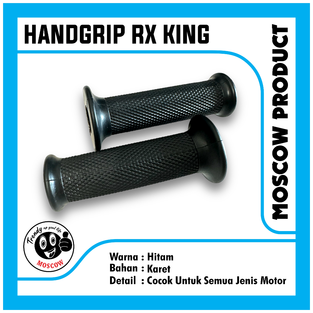 Jual GRIP RX KING GRIP RXKING HITAM MOSCOW HANDGRIP RXKING NEW F1ZR F1 ...