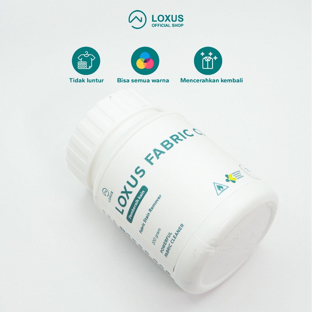 Jual Loxus Fabric Cleaner Pembersih Noda Baju Kain Sarung Bantal ...