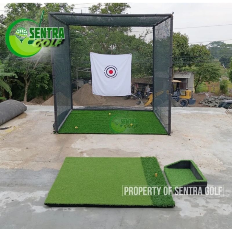 Jual Paket Jaring Besi Cage Golf 2x2x2 m - Hitting Mat Golf - Jaring ...