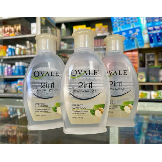 Jual OVALE FACIAL LOTION WHITENING BENGKOANG BOTOL 100 ML | Shopee ...