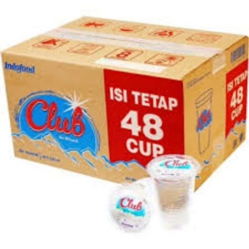 Jual Harga per dos - Club Air mineral kemasan dalam gelas ukuran 220 mL ...
