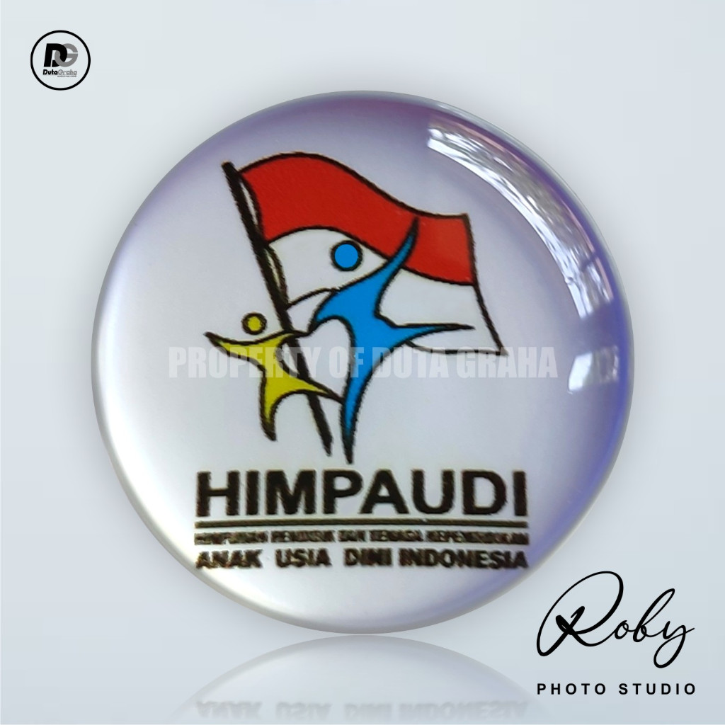 Jual [PIN RESIN] HIMPAUDI PAUD Pin Bros Aksesoris Souvenir SEKOLAH ...