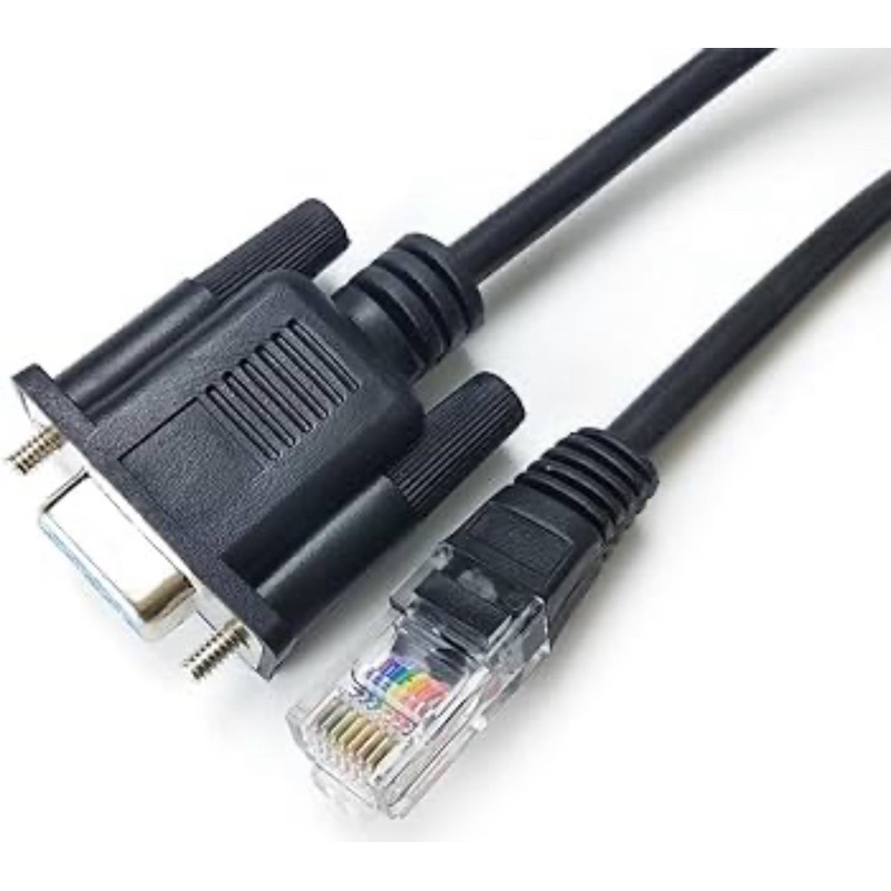 Jual Kabel Console Cisco Rj45 to serial female DB9 kabel cisco | Shopee ...
