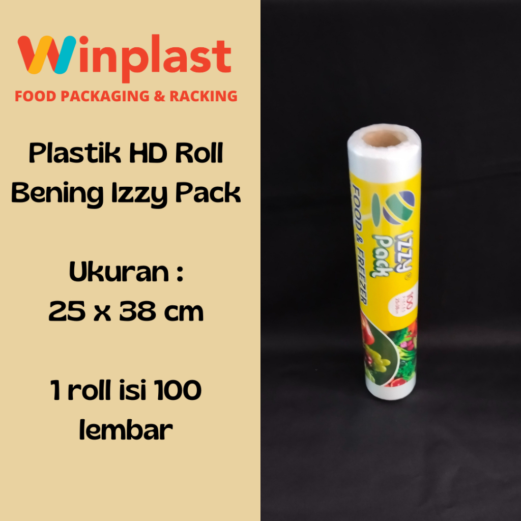 Jual Izzy Pack Plastik Buah Roll / Plastik Fotocopy Roll / Plastik ...
