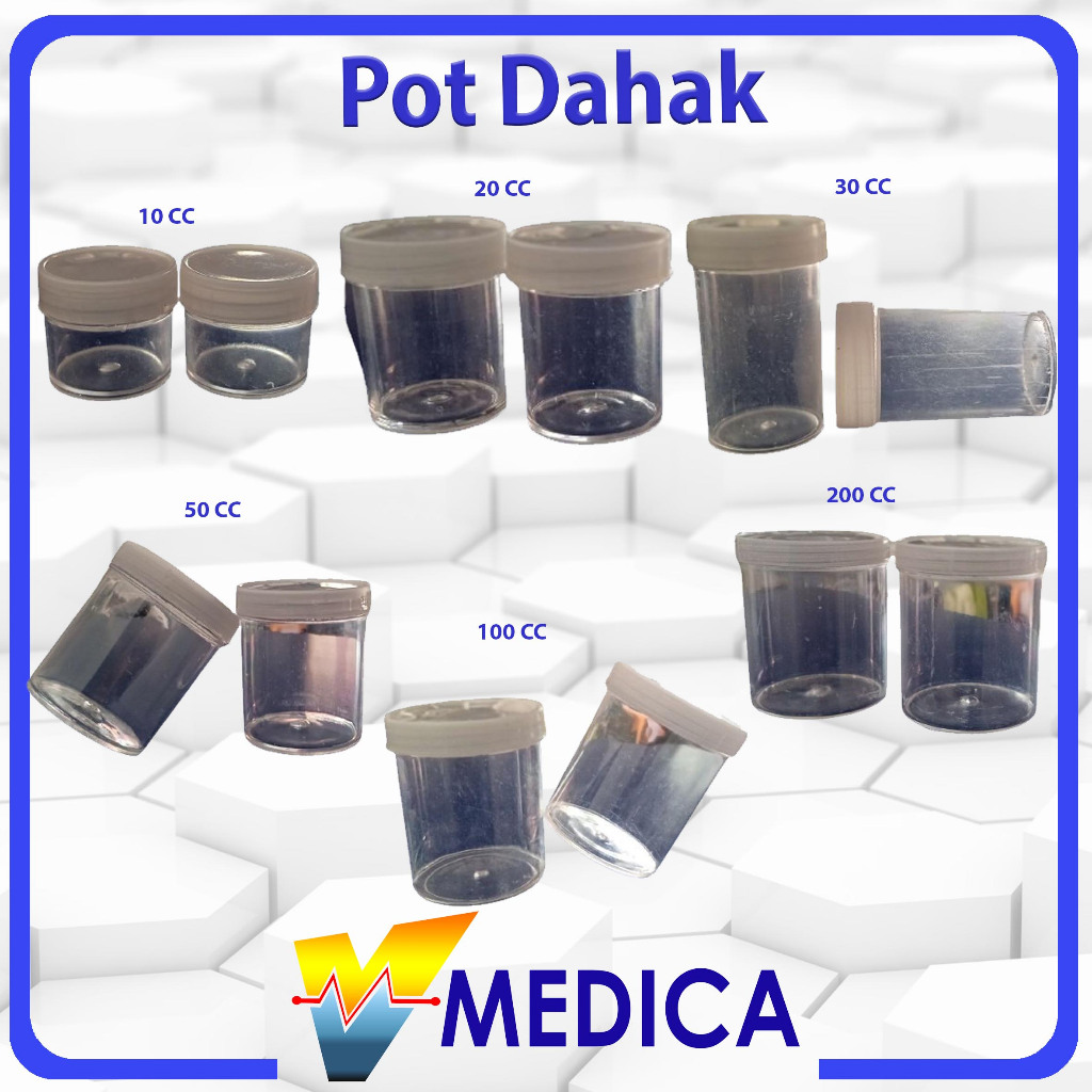 Jual Pot Dahak / Pot Obat / Pot Salep / Pot Cream / Pot Urine / Pot ...