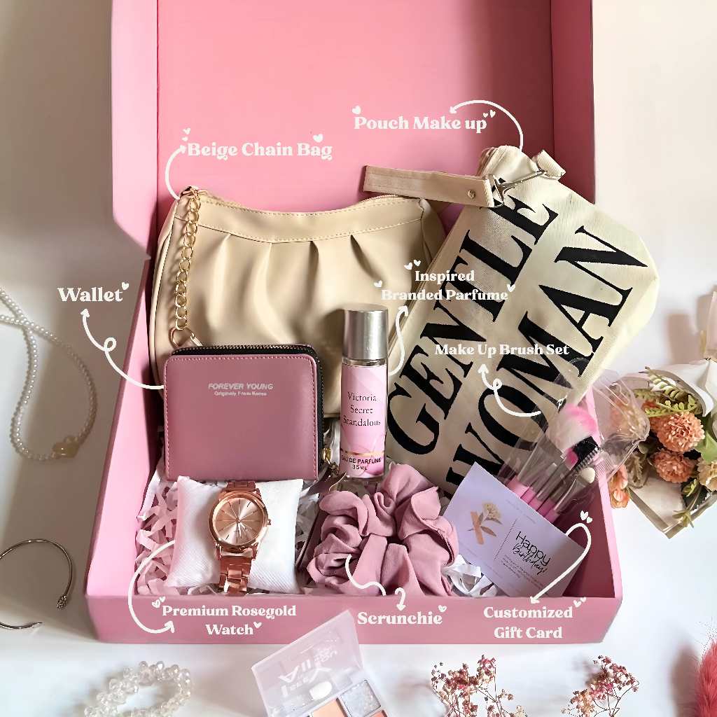 Jual Kadodibox Paket Kado Cewek Aesthetic Hadiah Pacar Cewek Bermanfaat ...
