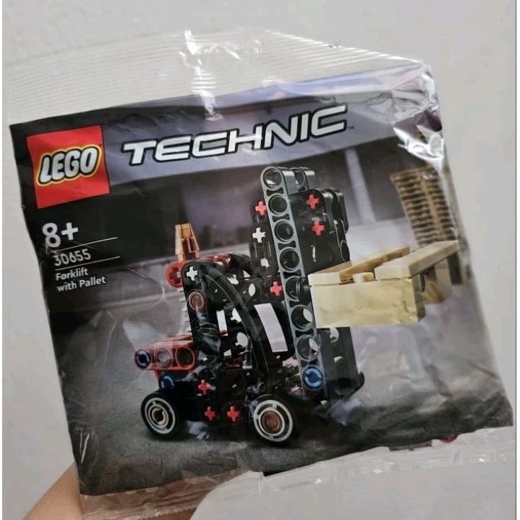 Jual LEGO Technic 30655 Forklift with pallete | Shopee Indonesia