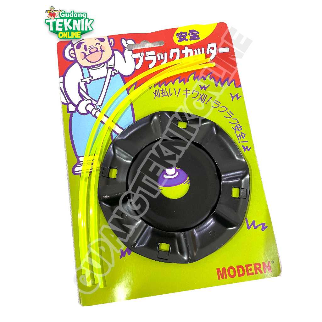 Jual Trimmer Head Nylon MODERN Senar Mata Potong Rumput MODERN 1mm ...