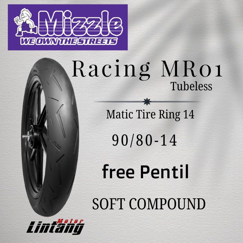 Jual Ban Mizzle Ring 14 Soft Compound MR01 90/80-14 tubeless | Shopee ...