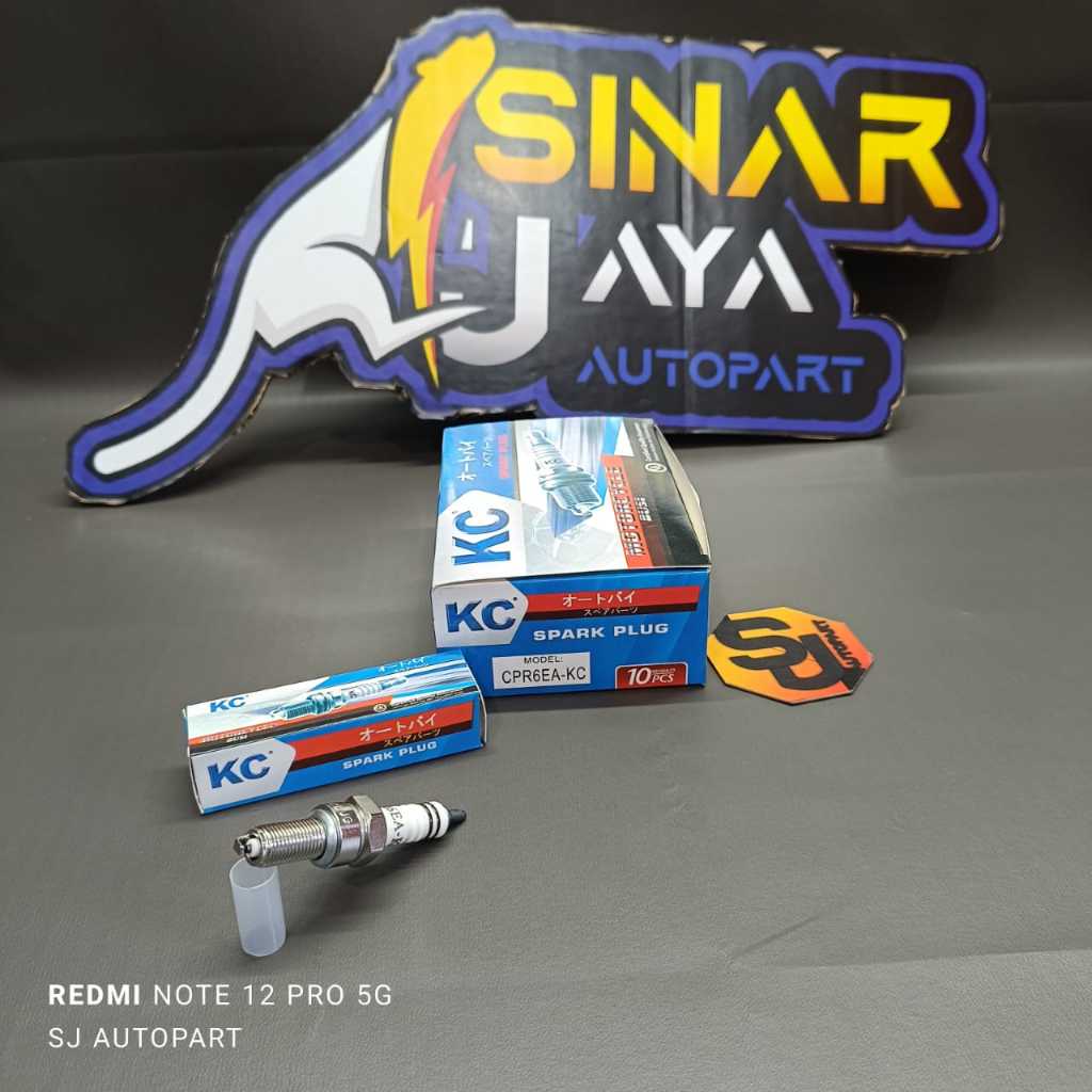 Jual BUSI KC CPR6EA BUSI KARISMA / VARIO / BEAT / SCOOPY / SUPRA X 125 BUSI CPR6EA KC | Shopee ...