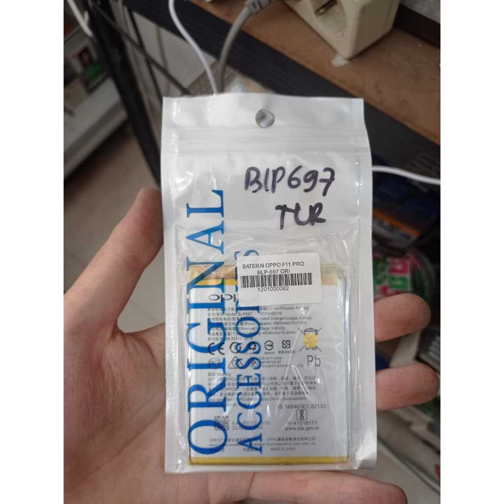 Jual BATRE BATERAI HP MODEL BLP697 OPPO F11 PRO ORI PACK | Shopee Indonesia