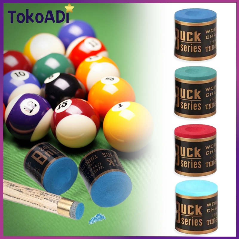 Jual No-Slip Biliar Kapur Tongkat Biliar Kapur Snooker Bubuk Mudah ...