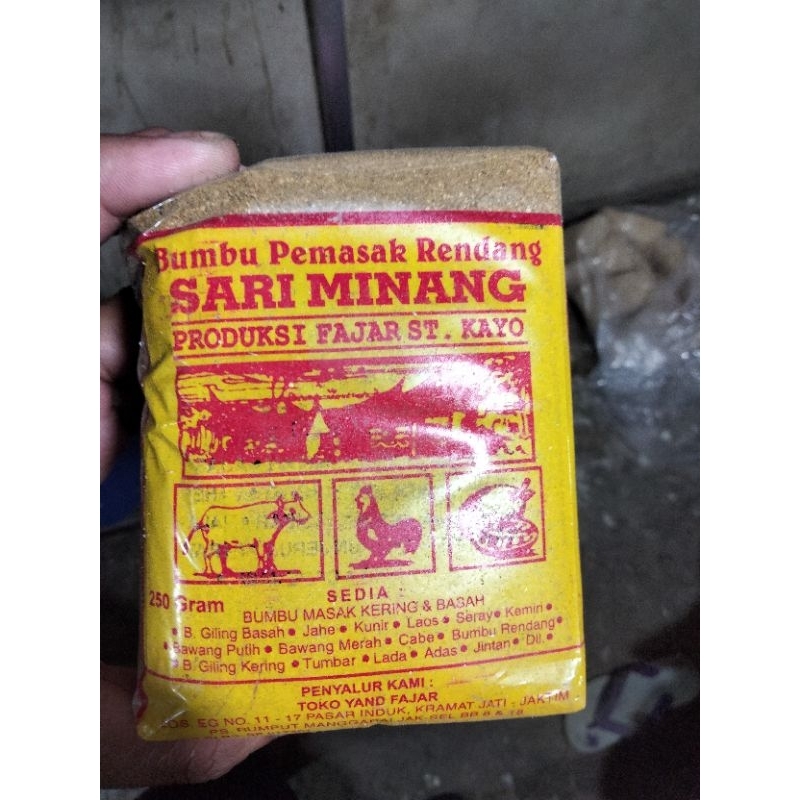 Jual sari Minang kambing ( 250 gram ) | Shopee Indonesia