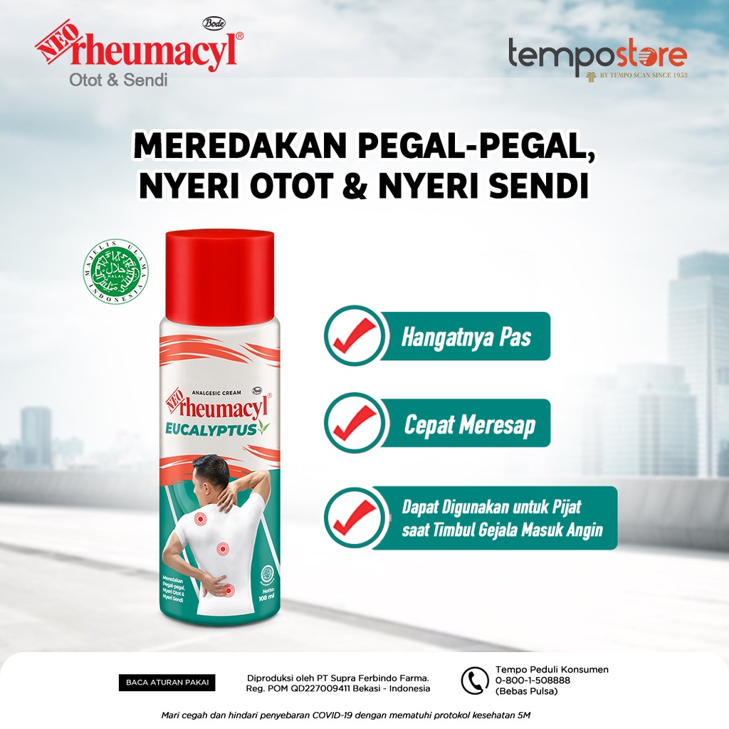 Jual NEO Rheumacyl Eucalyptus Cream 100ml | Shopee Indonesia