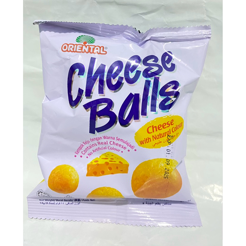 Jual Oriental Cheese Balls mini pack / chiki balls oriental pack kecil ...