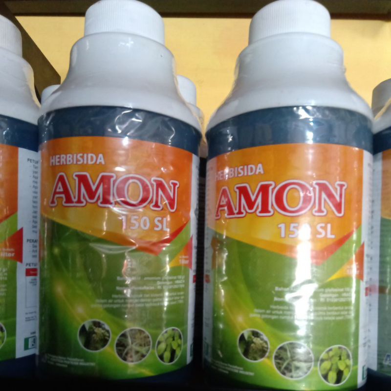 Jual Amon 150 SL 1 liter herbisida kontak sistemik amonium glufosinat spesialis lulangan teki ...