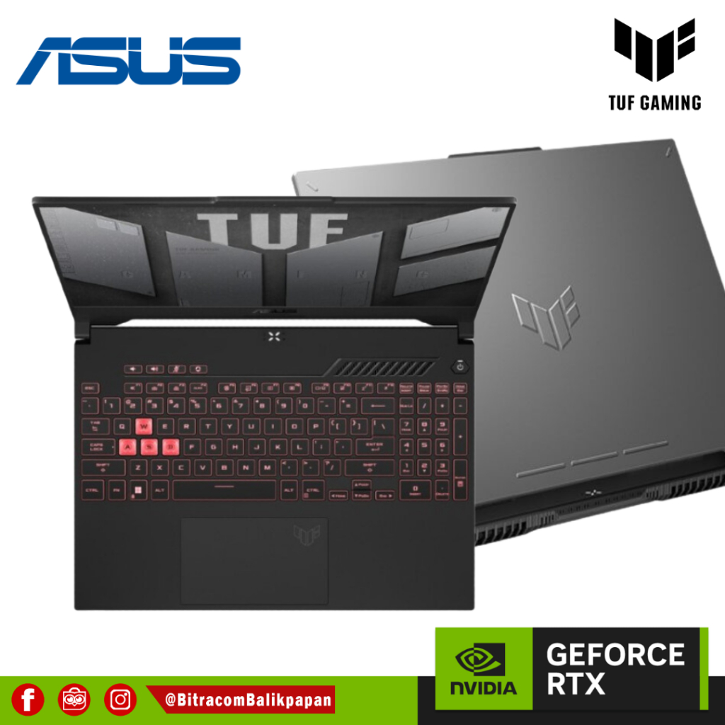 Jual Laptop Asus TUF FA507NV-R746KLM-O AMD Ryzen 7 RTX4060 8GB | Shopee ...