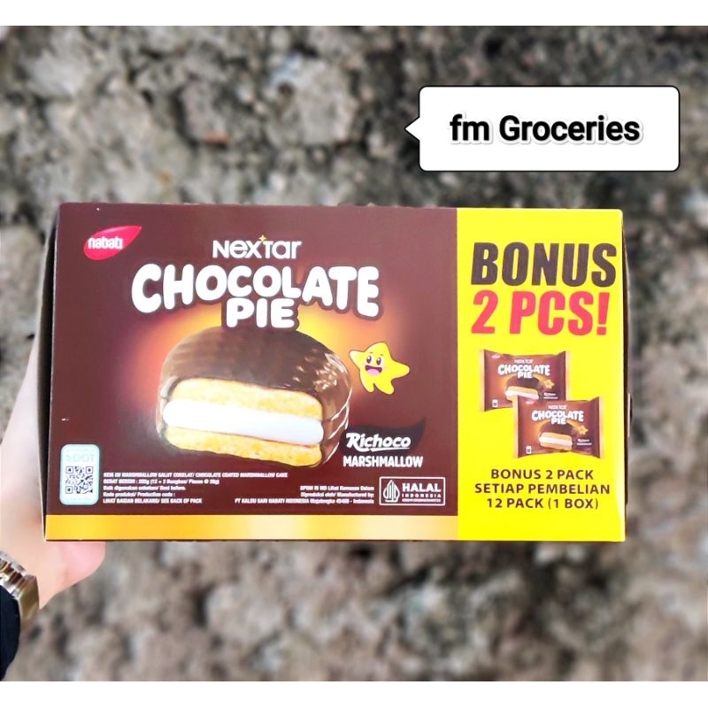 Jual Nextar Choco pie isi 12 pcs | Shopee Indonesia