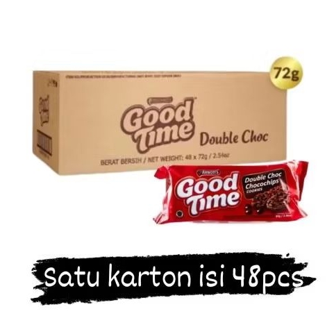 Jual Good Time Cookies Doble Choc 72gr - KARTON ISI 48PCS | Shopee ...