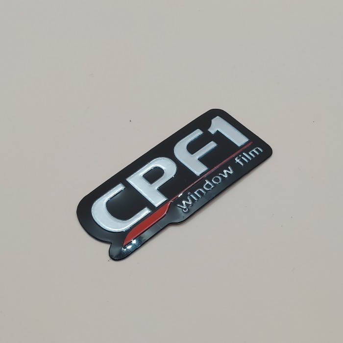 Jual Stiket CPF1 kaca film sticker eblem emboss CPF1 window film | Shopee Indonesia
