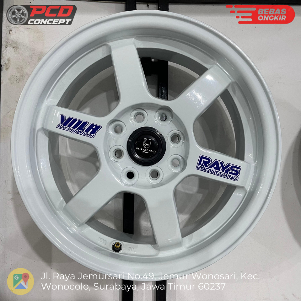 Jual Velg volk rays te37 r15 velg racing mobil volk rays te37 ring 15 JAZZ BRIO SIRION GENIO ...