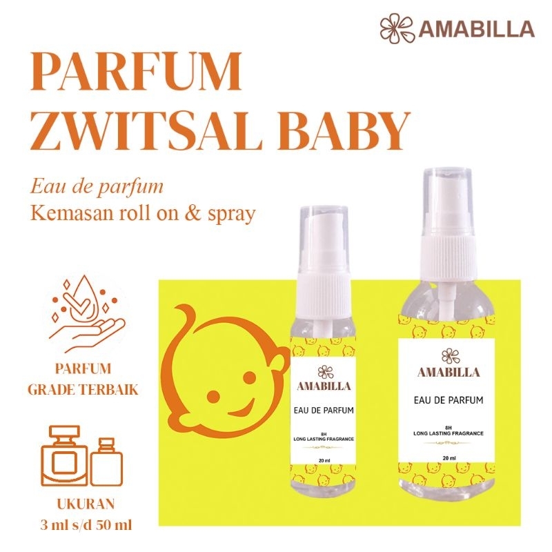 Jual Parfum Baby Powder by AMABILLA - Eau De Parfum Baby Powder Spray ...