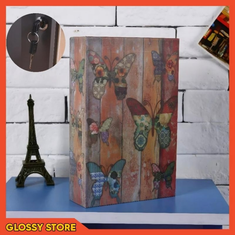 Jual Brankas Brangkas Mini Safety Box Kotak Rahasia Berangkas Buku ...