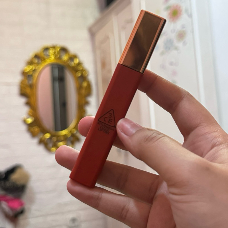 Jual Preloved 3CE Cloud Lip Tint shade Active lady | Shopee Indonesia