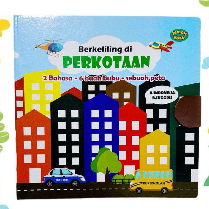 Jual Hot PAKET 6 BUKU BOARD ANAK DAN SEBUAH PETA LUCU BUKU BAYI BUKU ...
