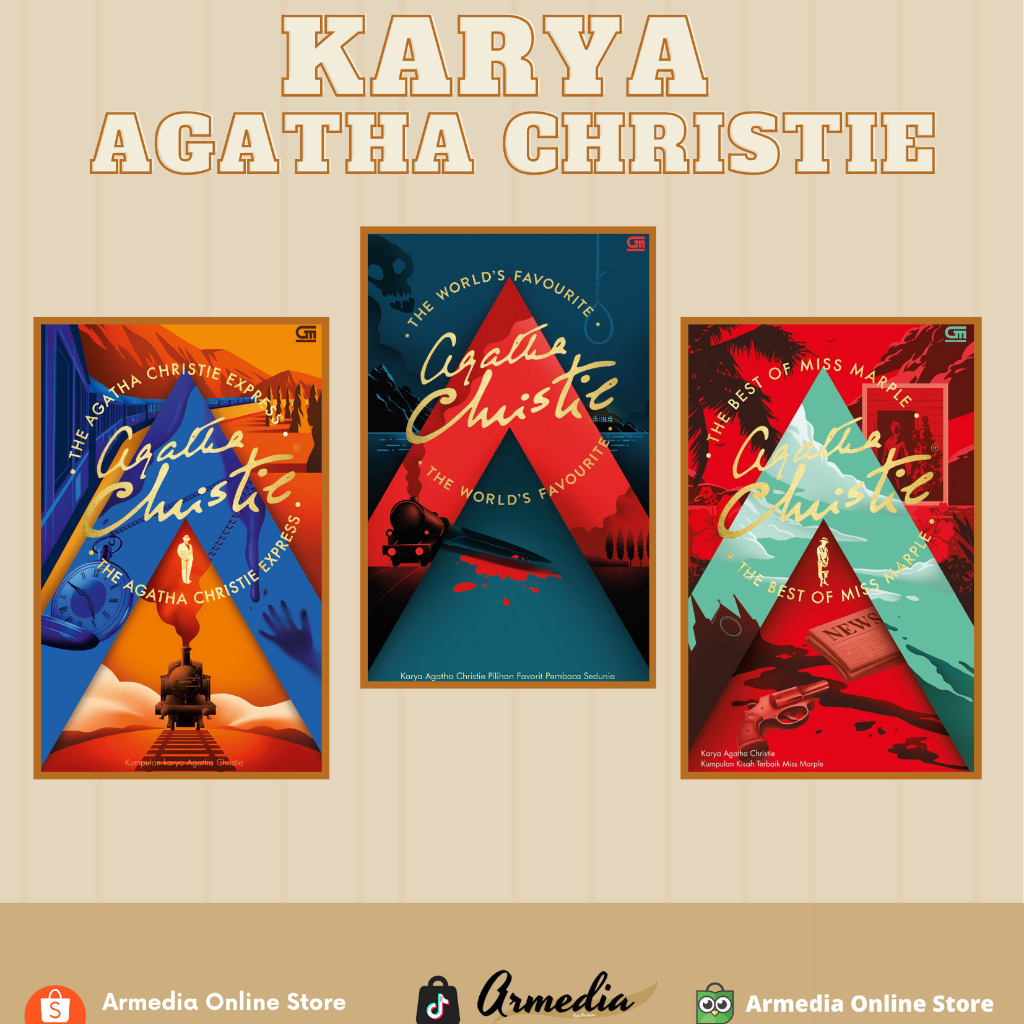 Jual Buku Karya Agatha Christie - Hard Cover (Gramedia Pustaka Utama) | Shopee Indonesia