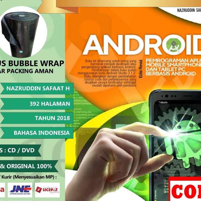 Jual KI3 BUKU ANDROID PEMROGRAMAN APLIKASI MOBILE PC BERBASIS ANDROID ...