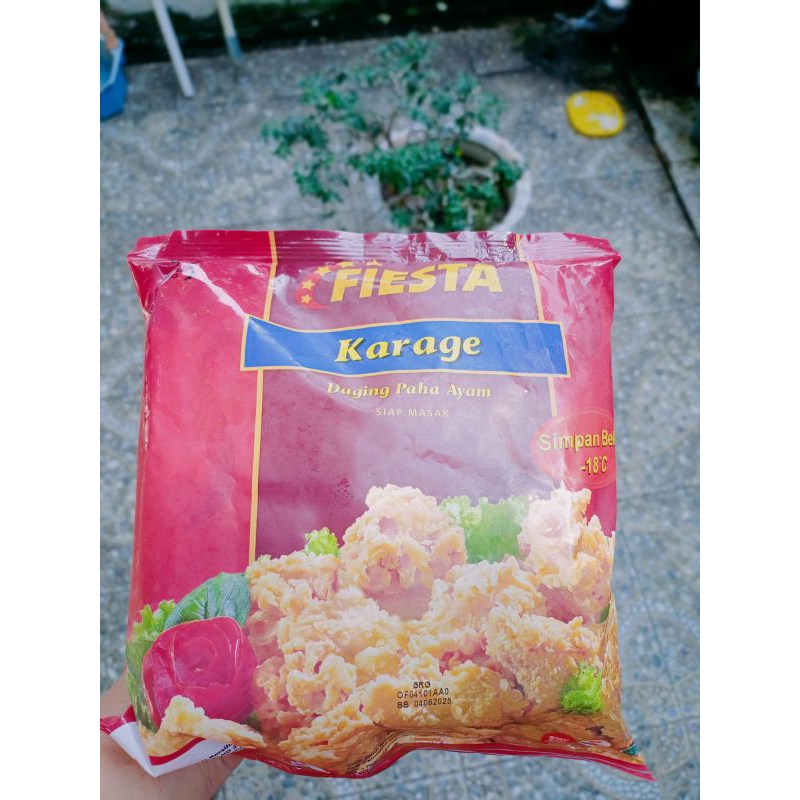 Jual FIESTA CHICKEN KARAGE PAHA AYAM 4D FROZEN FOOD 500Gr | Shopee ...