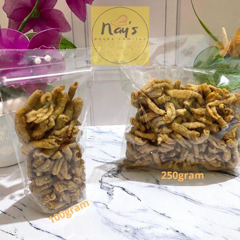 Jual Keripik/Kripik Usus Ayam Kripsus Original Kripsus Kemasan 100gr ...