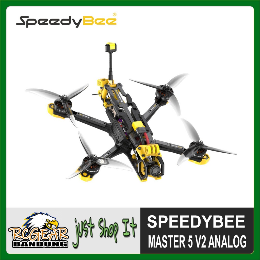 Jual SpeedyBee Master 5 V2 Analog Racing Freestyle FPV Drone 5.1 Inch ...