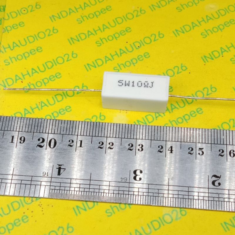 Jual TAIWAN 10R 5W resistor 10 ohm KAKI TEBAL LEMAS TEMBAGA 5 watt 5watt kapur 5 w | Shopee ...