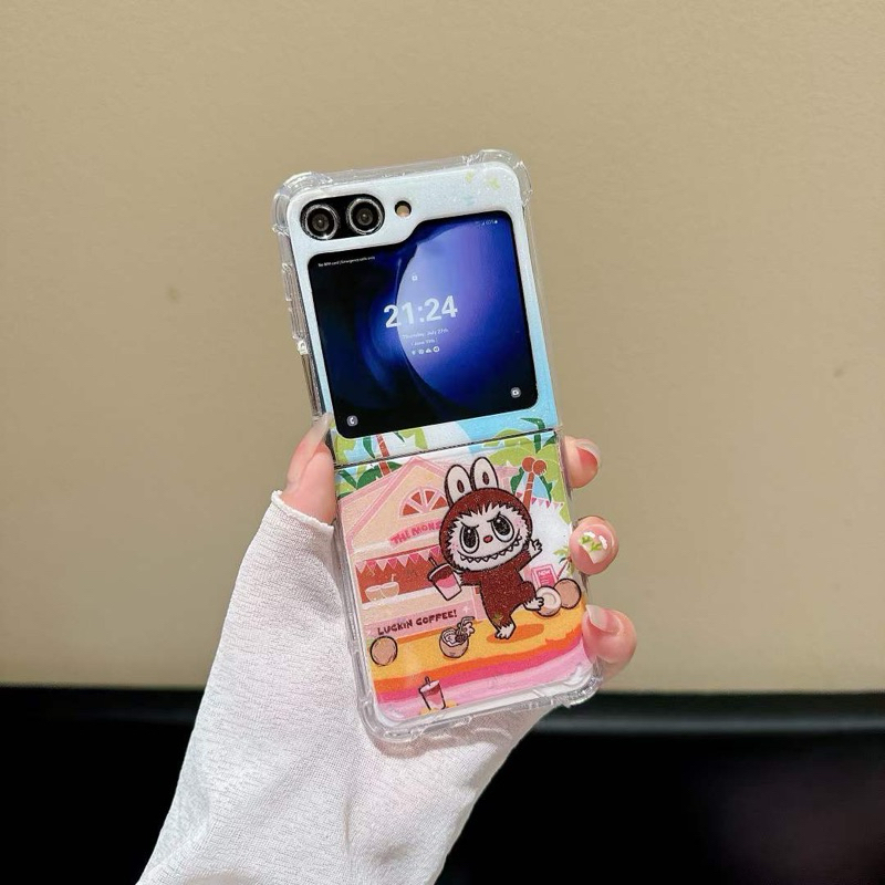 Jual New Case Hp Akrilik TPU Labu Labu Labubu Cartoon Coffee Popmart ...