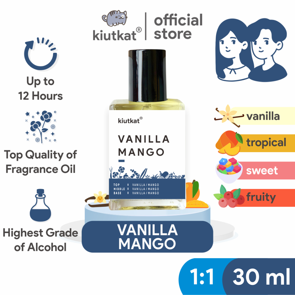 Jual VANILLA MANGO by KIUTKAT - Parfum Unisex Original Isi 30ml ...