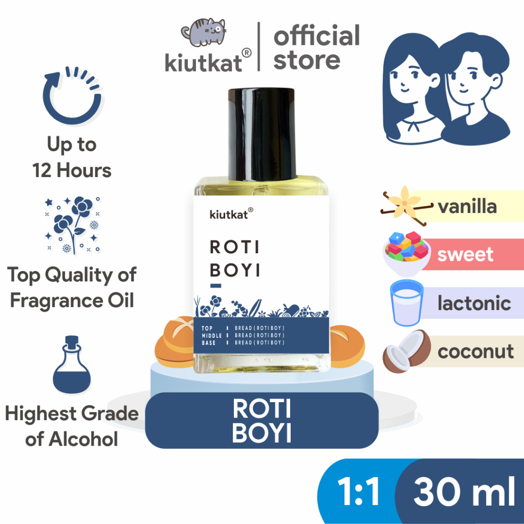 Jual ROTI BOYI by KIUTKAT - Parfum Unisex Original Isi 30ml | Searah ...