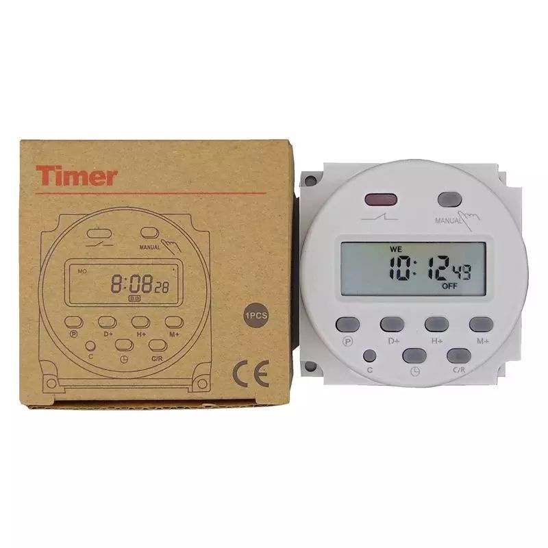 Jual Timer Digital AC220V / DC12V - Timer Switch Digital Timer DC12V ...