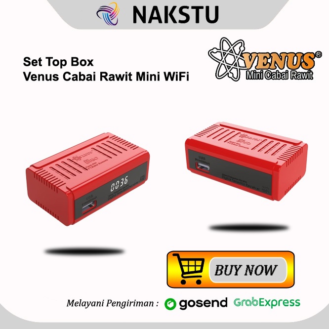 Jual Set Top Box TV Digital Venus Cabai Rawit Mini / New Brio | Shopee ...