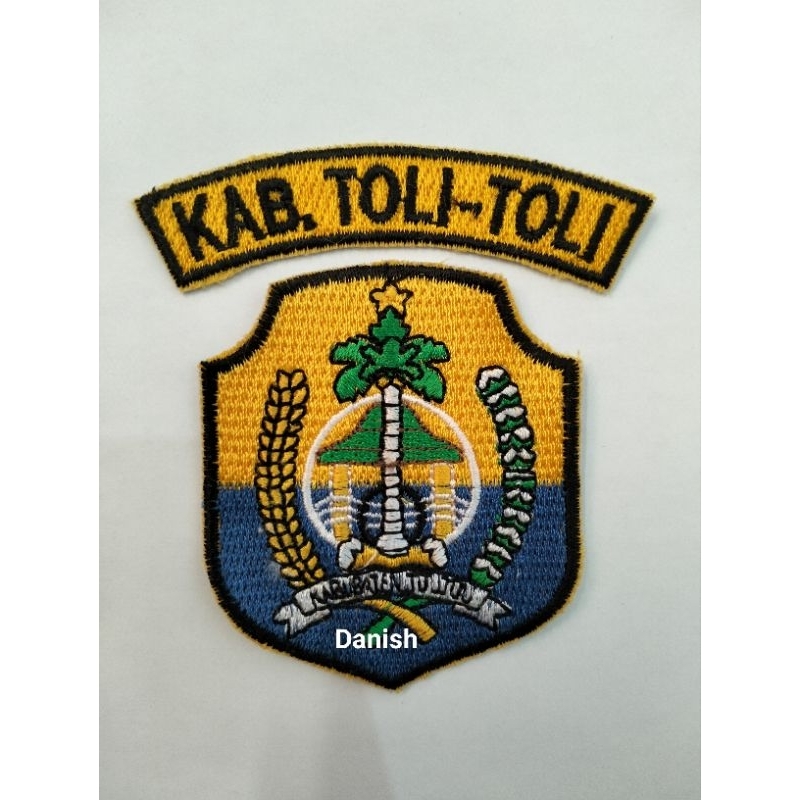 Jual BET BORDIR LOGO LAMBANG KABUPATEN TOLI TOLI | Shopee Indonesia